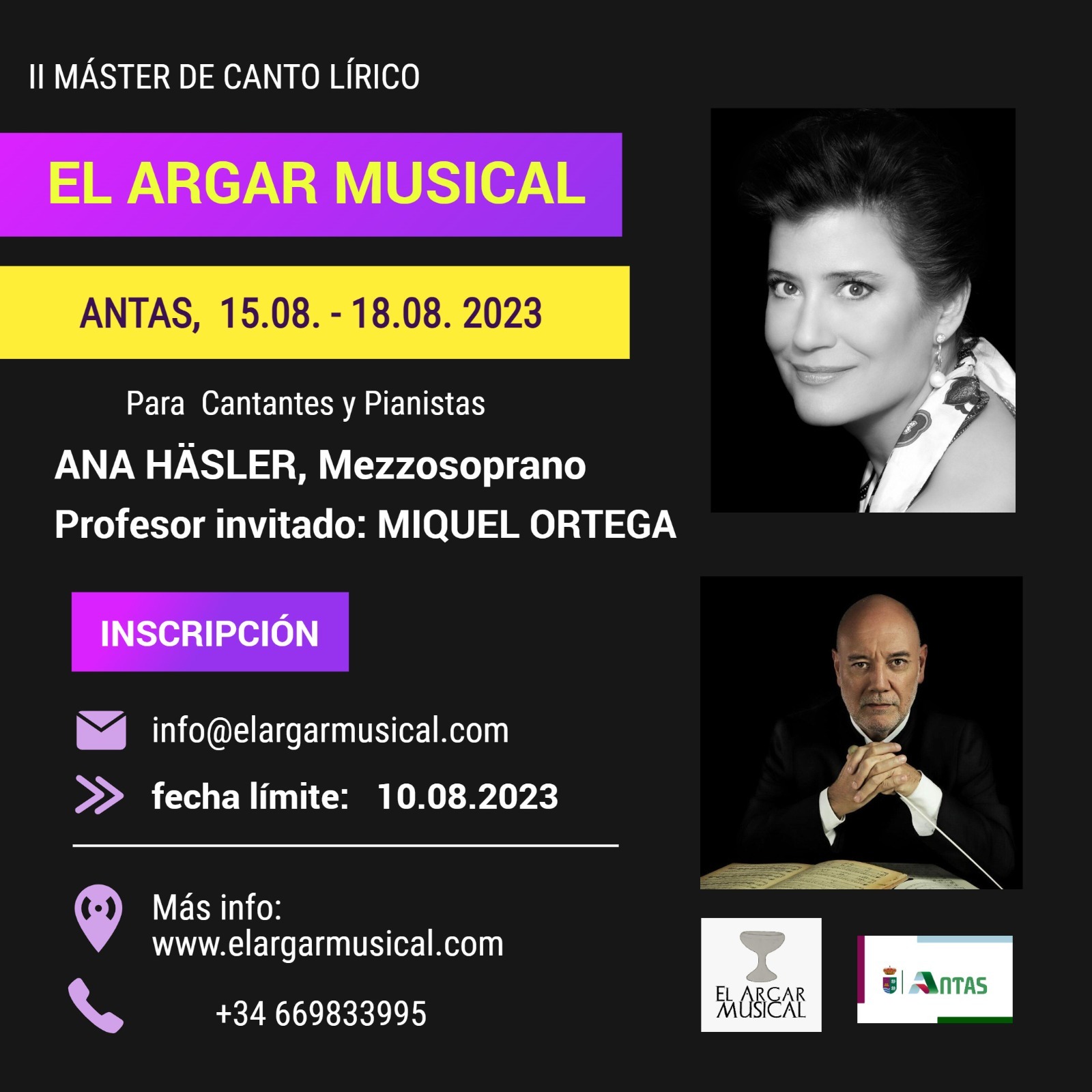 Grandes figuras en "El Argar Musical" | Beckmesser